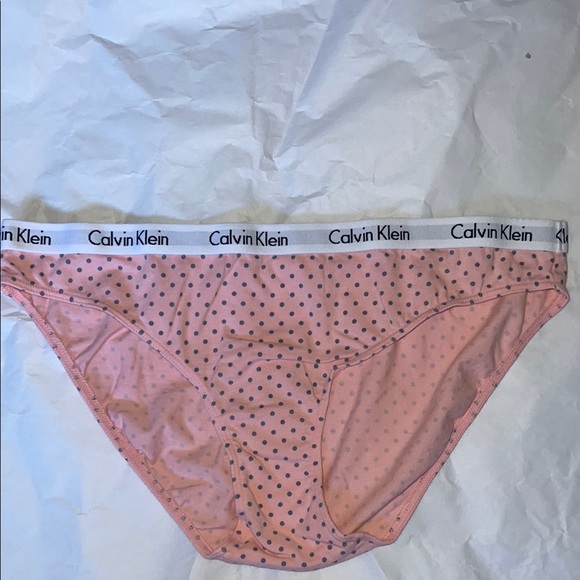 Calvin Klein | Intimates & Sleepwear | Calvin Klein Pink Polka Dot ...